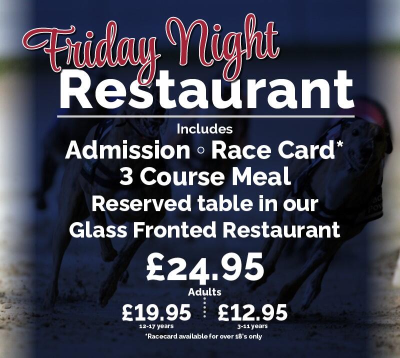 Friday Evening Racing | Sunderland Greyhound Stadium